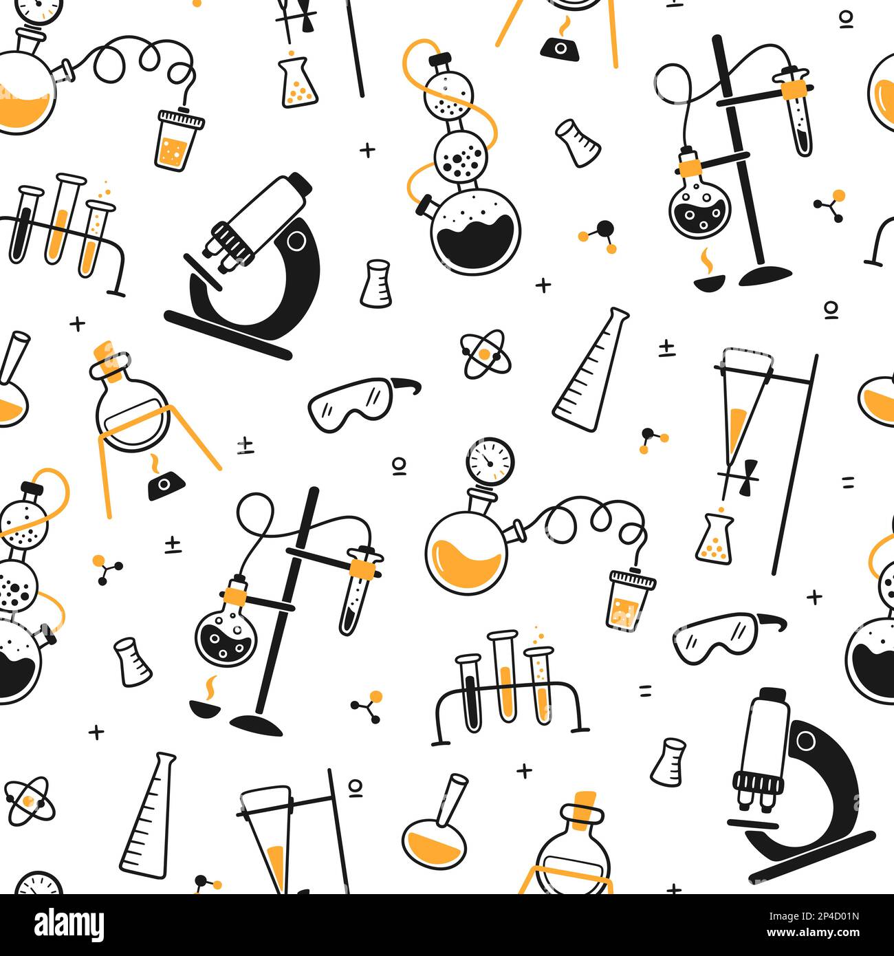 Science biology chemical experiment lab seamless pattern. Chemical ... Science biology chemical experiment lab seamless pattern. Chemical ...