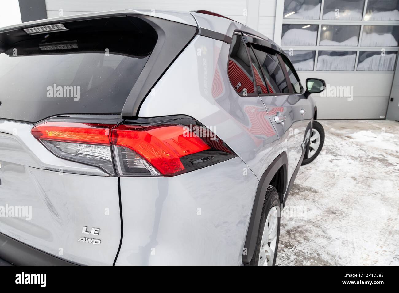 Toyota rav4 rear hi-res stock photography and images - Alamy