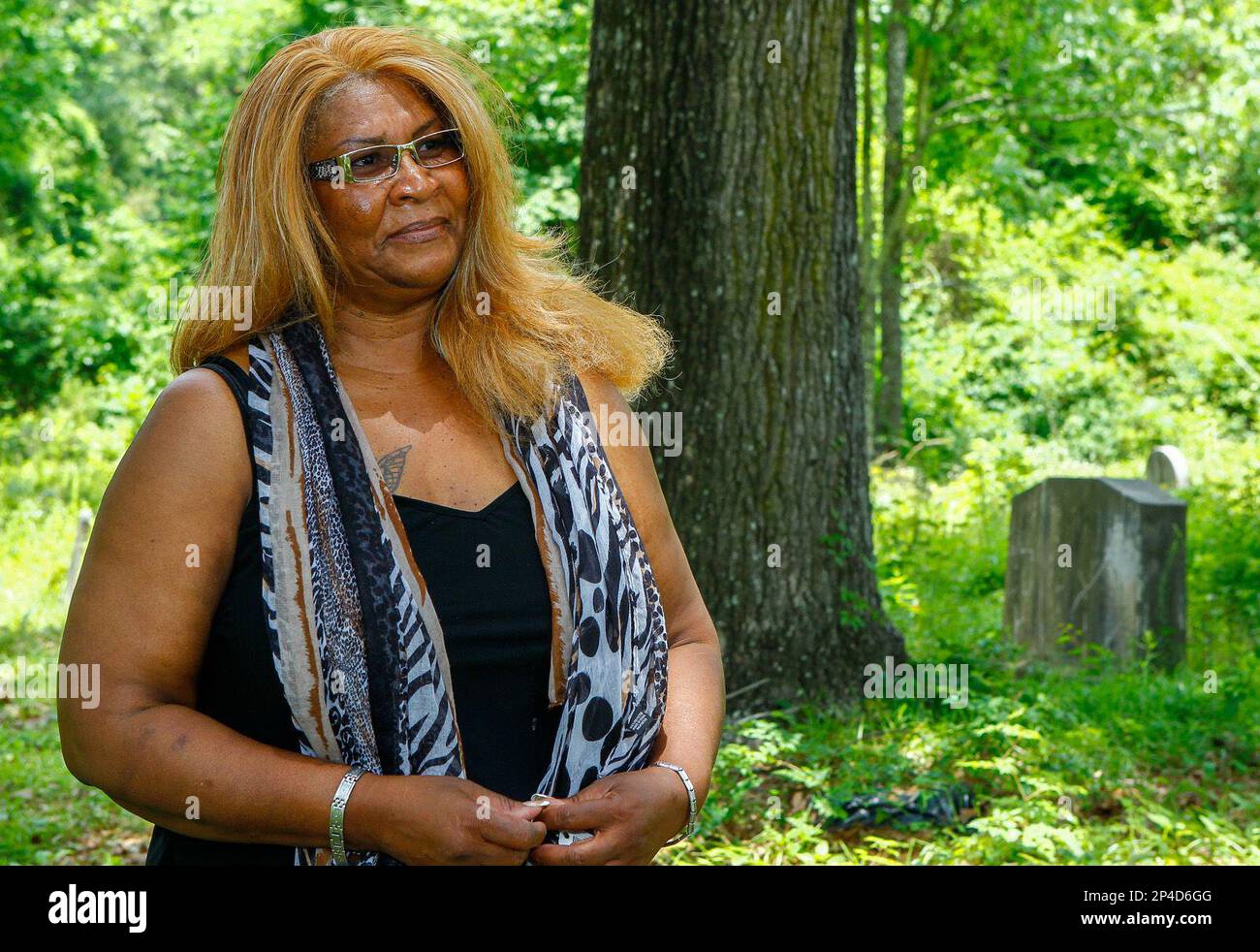In an undated photo Cynthia Watson explains the importance of the ...