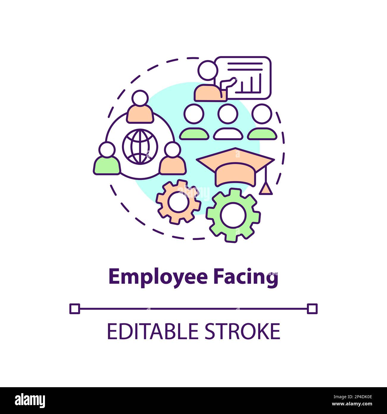 Facing reality Stock Vector Images - Alamy