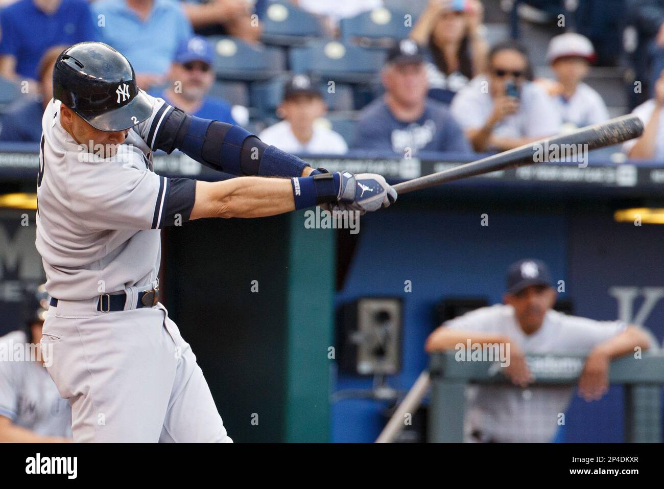 June 7, 2014: New York Yankees shortstop Derek Jeter (2) in action ...