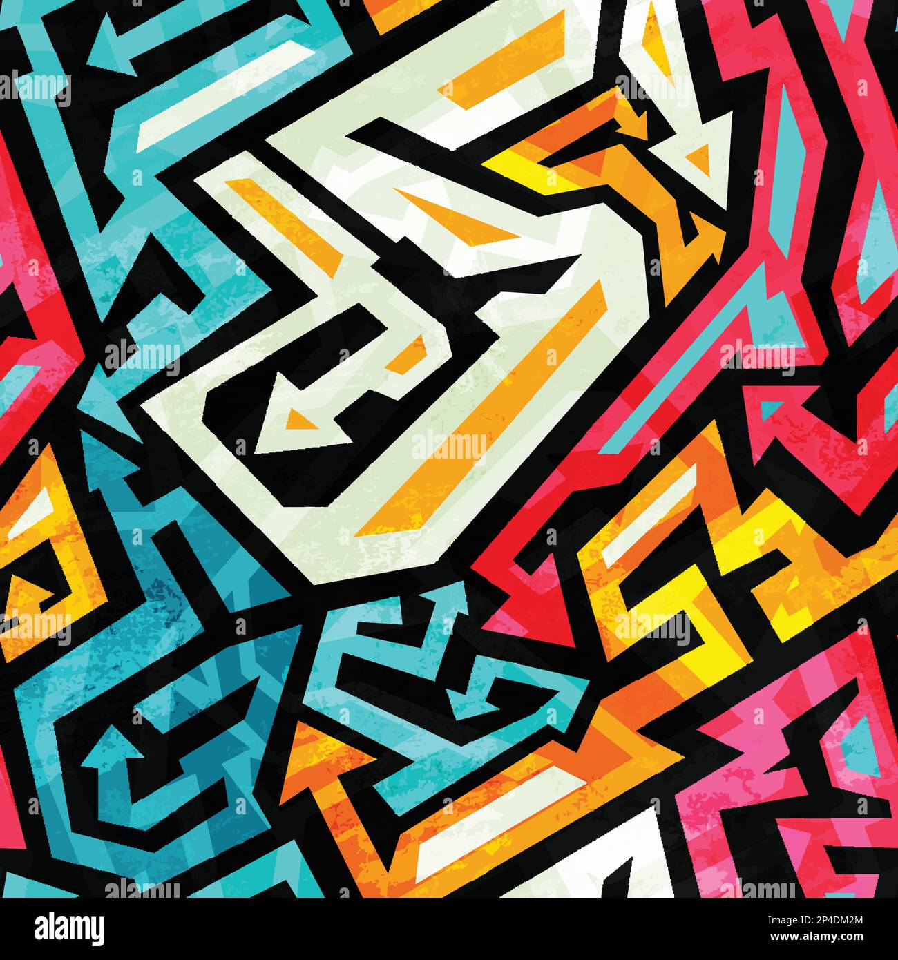 Graffiti wall paper Stock Vector Images - Alamy