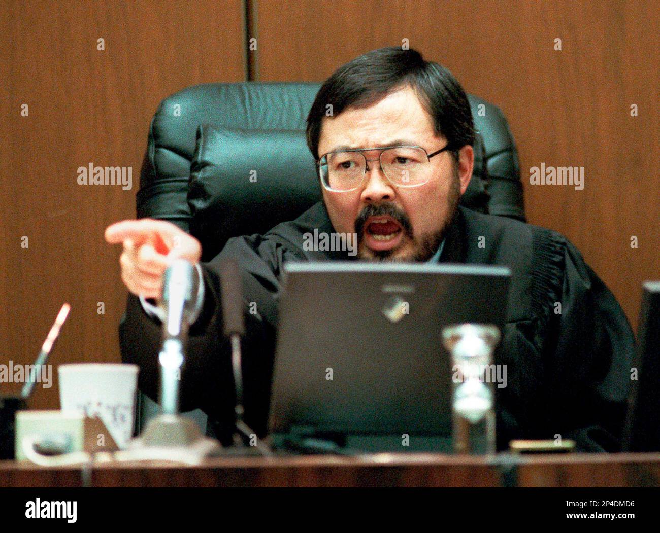 In this Sept. 29, 1995 file photo, Los Angeles Superior Court Judge ...