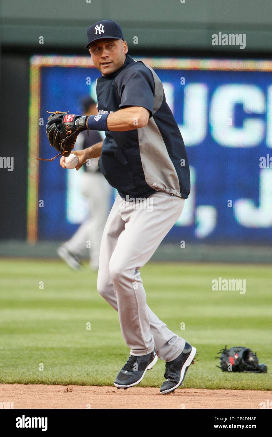 June 7, 2014: New York Yankees shortstop Derek Jeter (2) in action ...