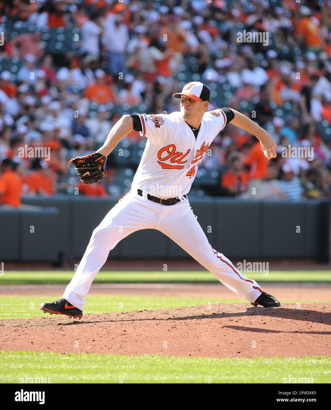 Baltimore Orioles Troy Patton (40) during a game against the Houston ...