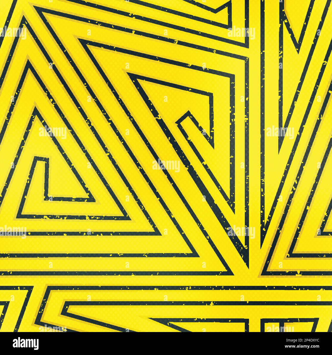 Seamless yellow twirl pattern Stock Vector Images - Alamy