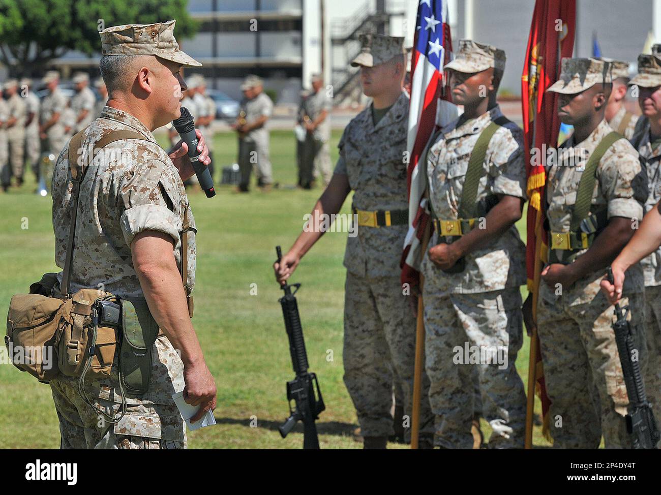 U.S. Marine Corps Air Station Yuma's new commanding officer, Col ...