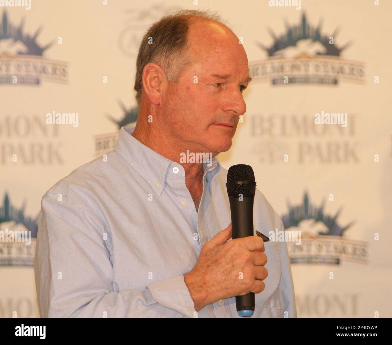 June 4, 2012 - Elmont, New York, U.S. - June 4, 2014: Richard Mandella ...