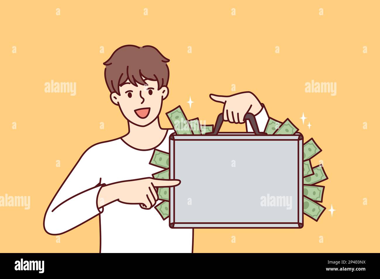 Deal made concept Stock Vector Images - Alamy