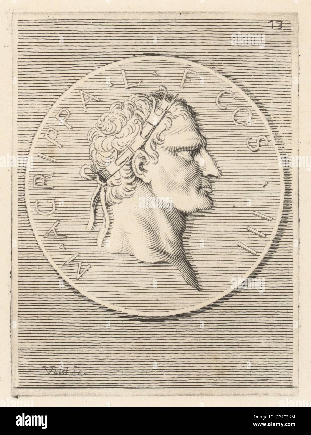 Marcus Vipsanius Agrippa, Roman general, statesman, architect and ...