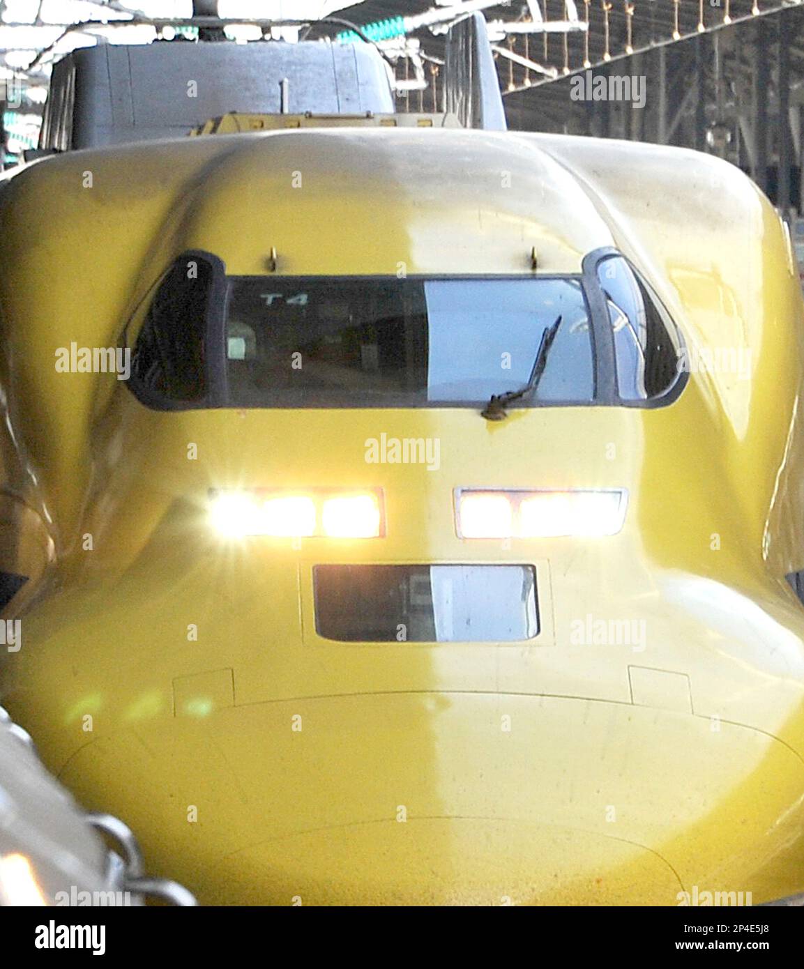 Doctor Yellow, a high-speed test train that is used on the Japanese ...