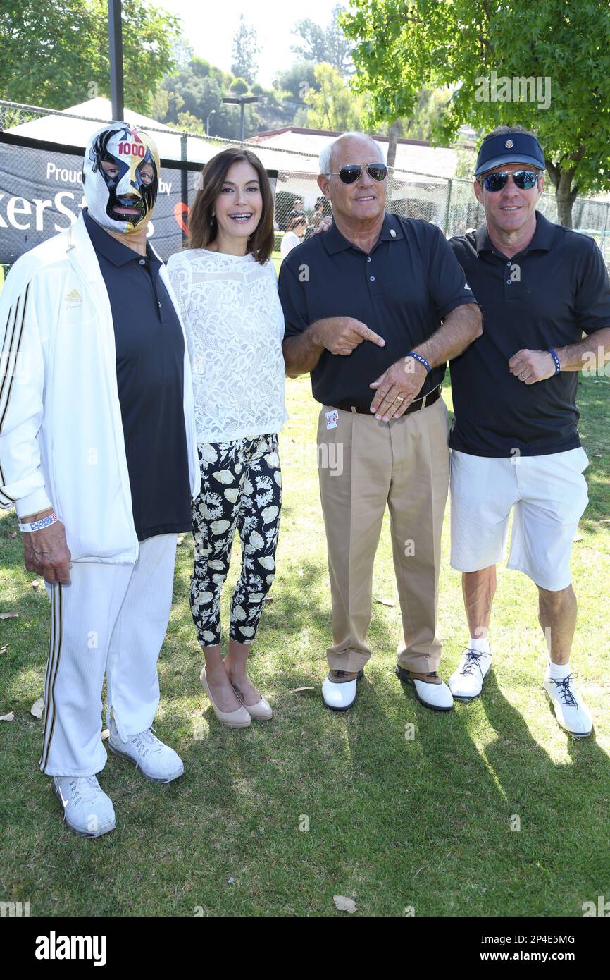 Photo by: JMA/STAR MAX/IPx5/31/14Mil Mascaras, Teri Hatcher, Steve ...