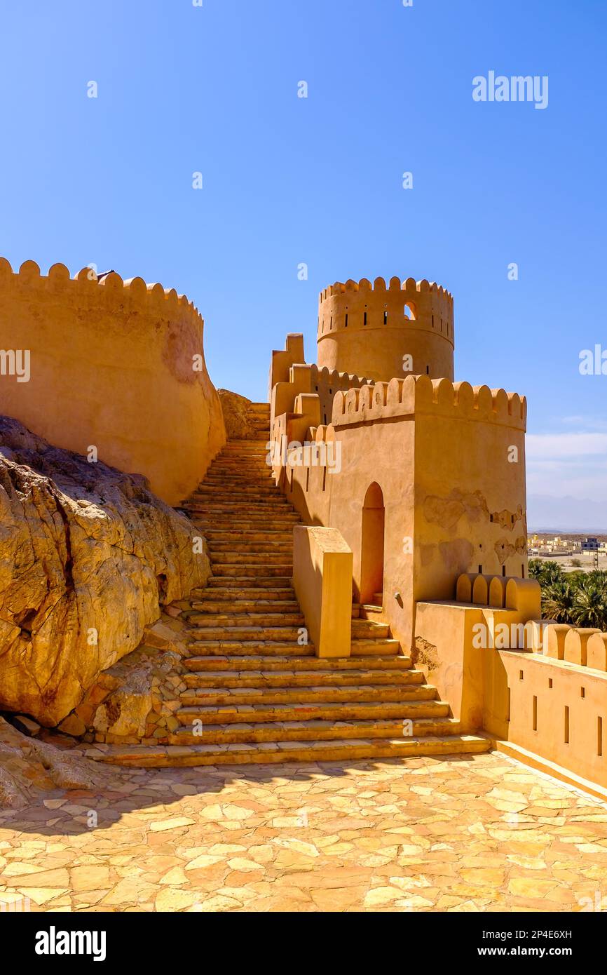 Al Rustaq Fort in Oman Stock Photo - Alamy