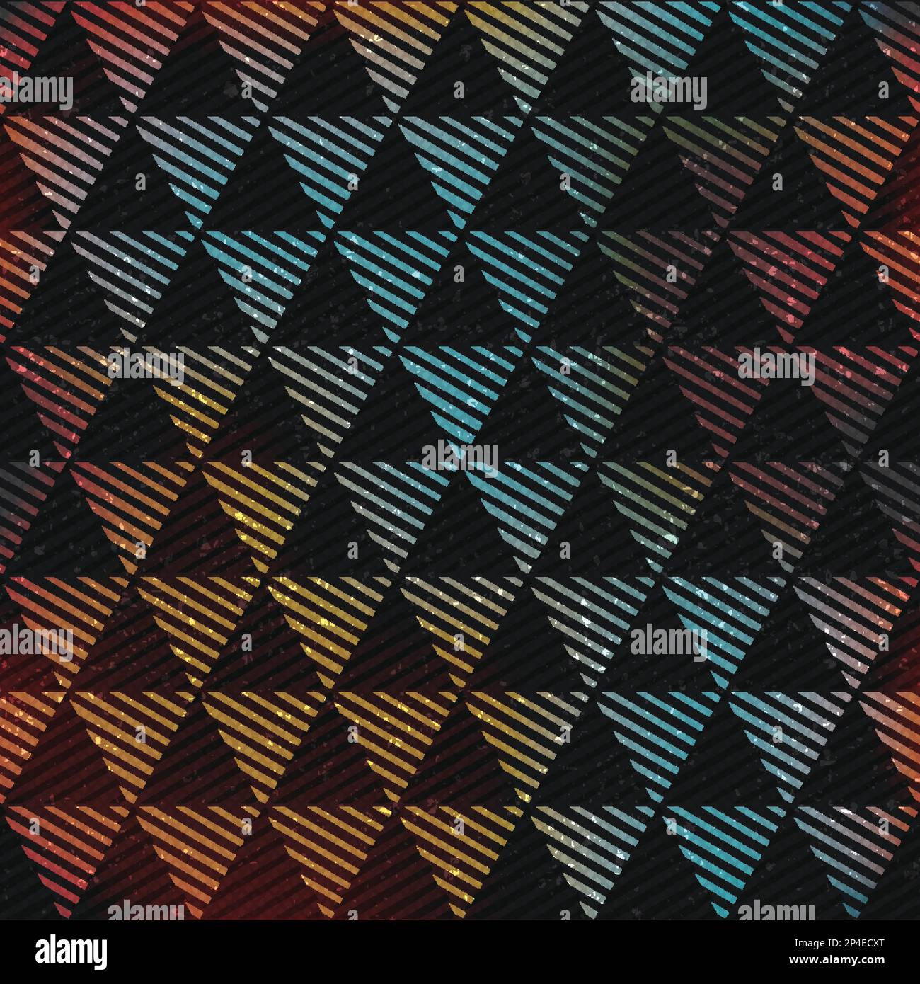Grunge triangles. Seamless pattern Stock Vector Image & Art - Alamy