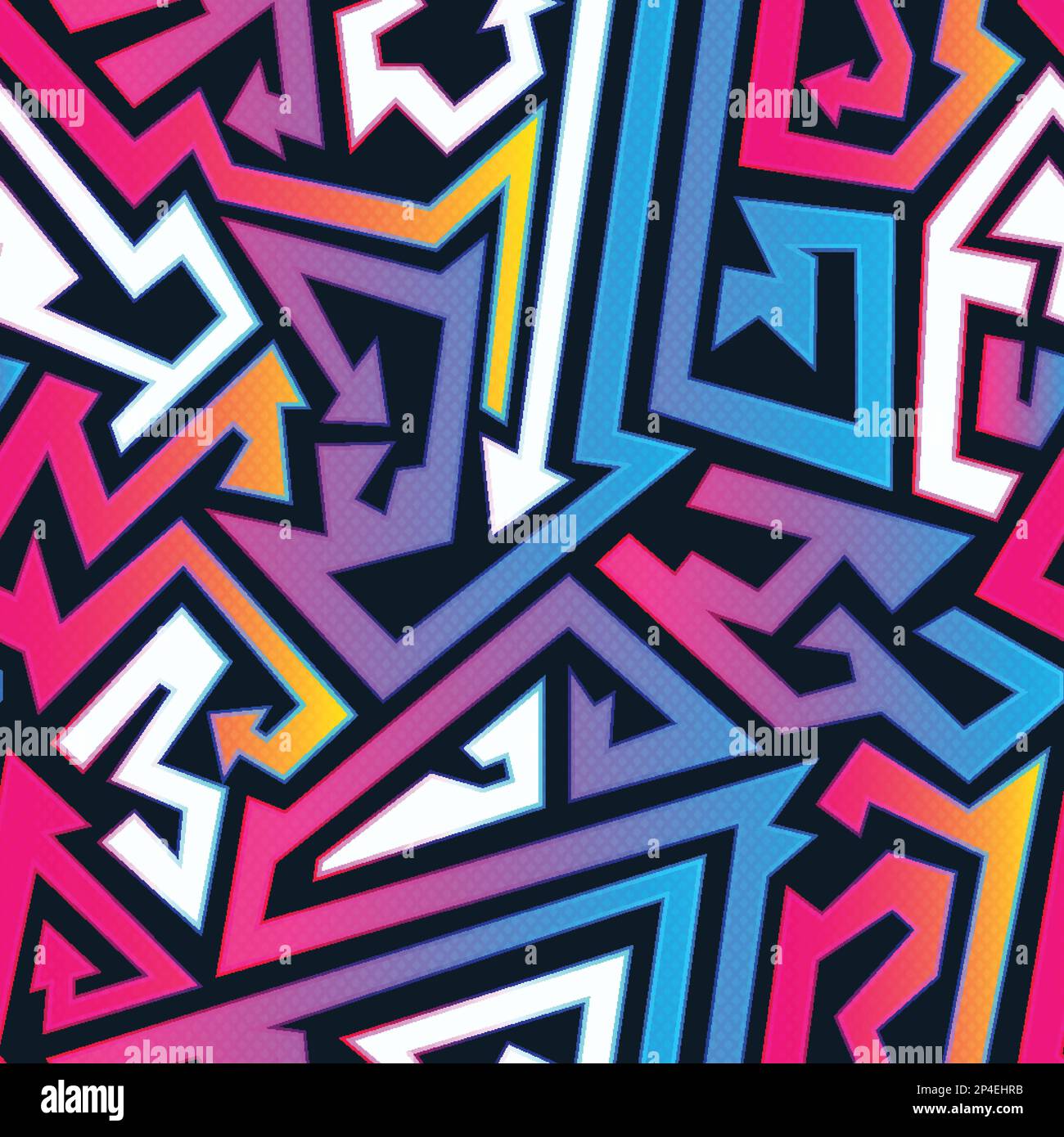 Bright arrow seamless pattern Stock Vector Image & Art - Alamy