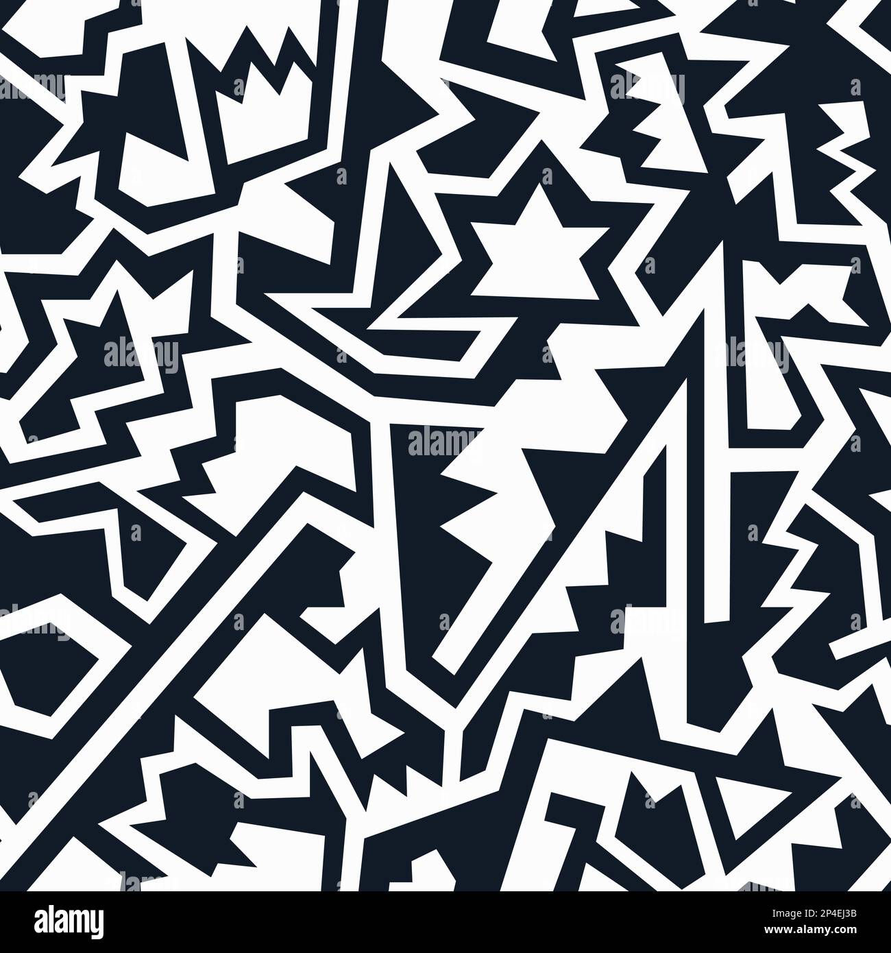 Seamless black gray tribal background Stock Vector Images - Alamy