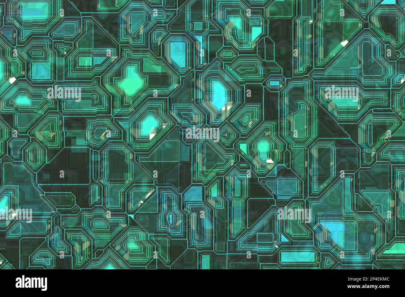 amazing technological optic template computer graphics texture illustration Stock Photo - Alamy