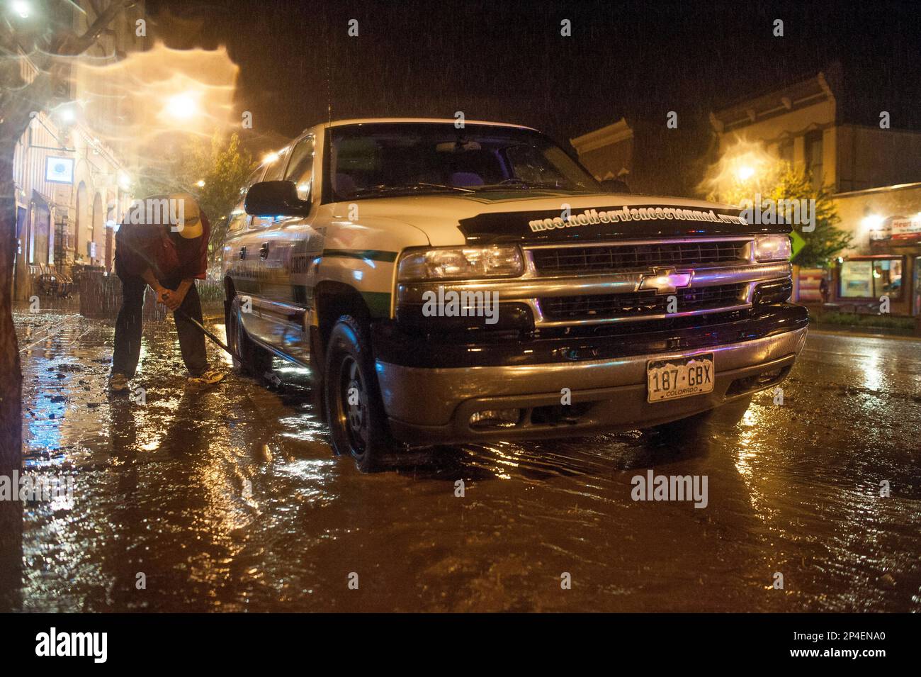 Manitou flooding hi-res stock photography and images - Alamy