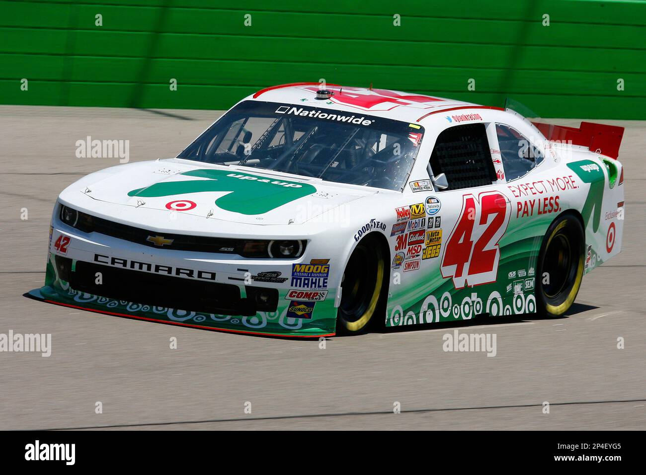 Dylan Kwasniewski during practice for the NASCAR Nationwide Series Get ...