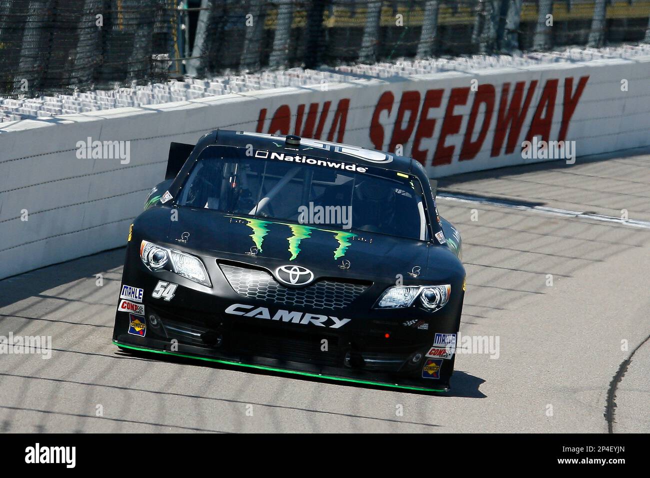 Sam Hornish Jr, Monster Energy Toyota Camry during practice for the ...
