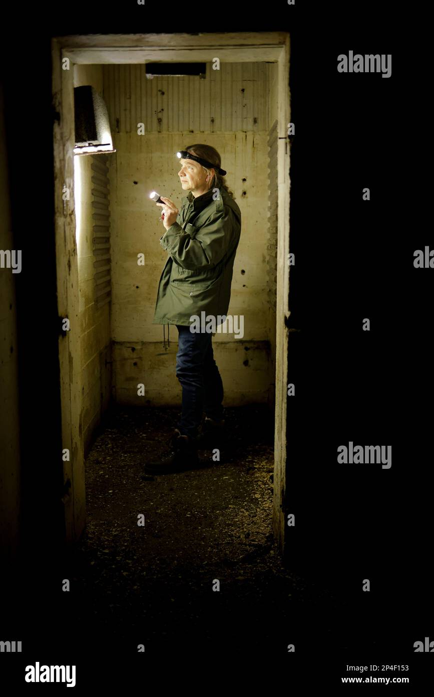 Kropp, Germany. 28th Feb, 2023. Matthias Göttsche from the Faunistic ...