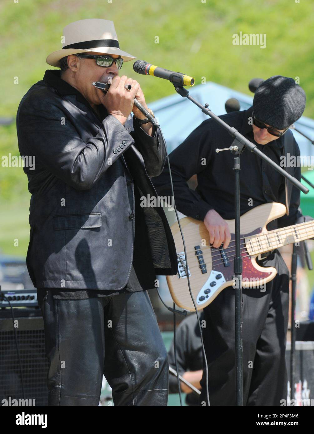 Billy Branch and his Sons of Blues band perform during the BBQ, Blues ...