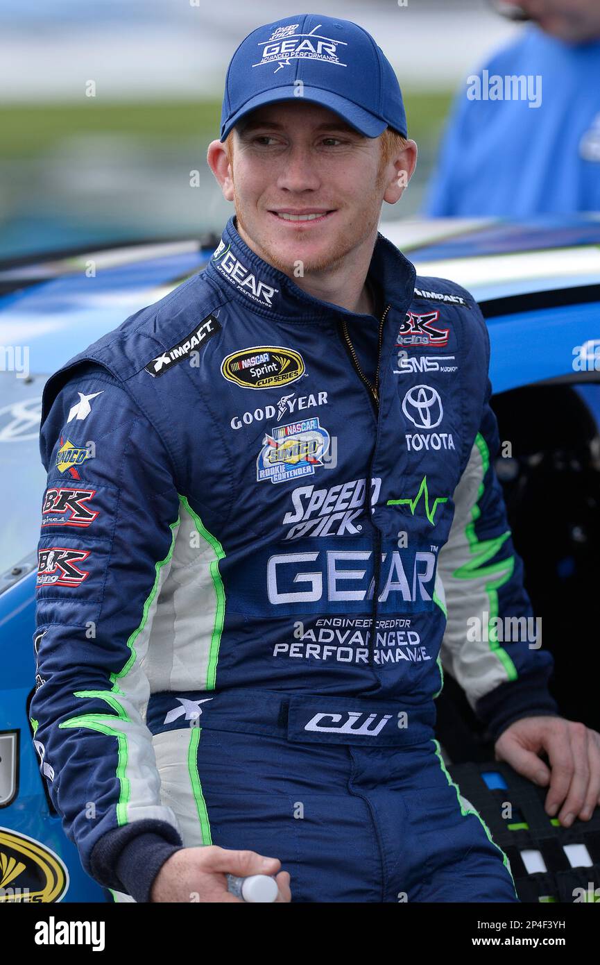 Cole Whitt during practice for the NASCAR Sprint Cup Series Sprint ...