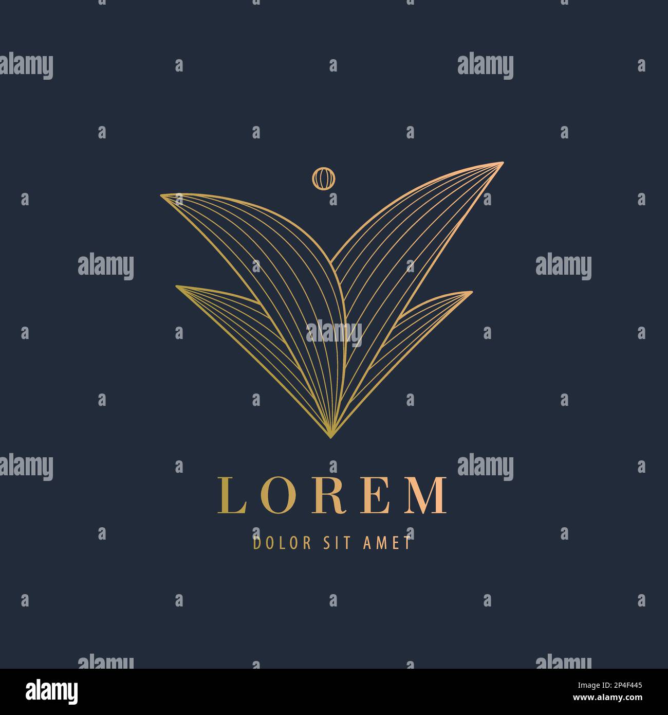 Vector abstract man logo, human abstract sign, line people concept ...