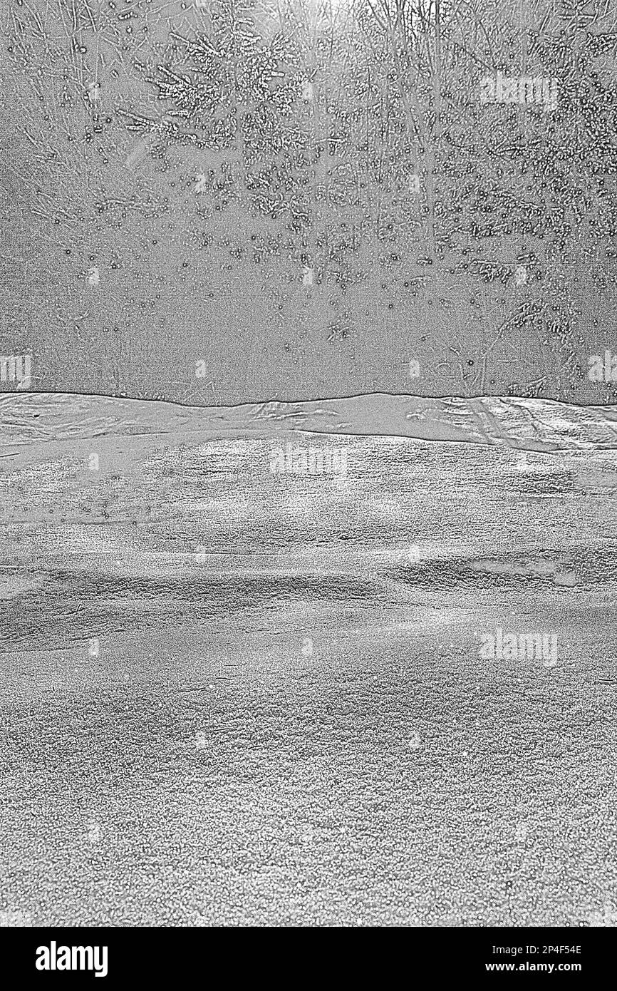 Falling snow no people Black and White Stock Photos & Images - Alamy