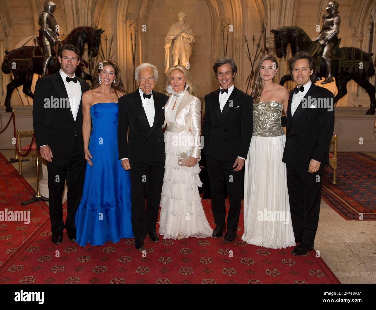 From left: Paul Arrouet, Dylan Lauren, Ralph Lauren, Ricky Anne Loew ...