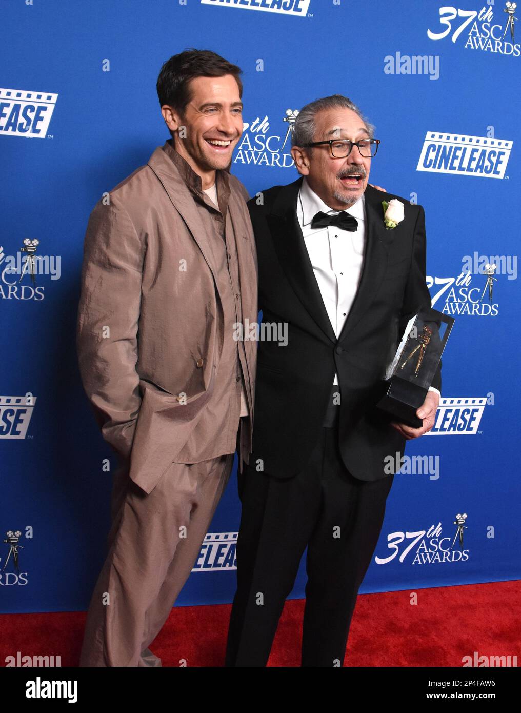 Beverly Hills, California, USA 5th March 2023 Actor Jake Gyllenhaal and ...