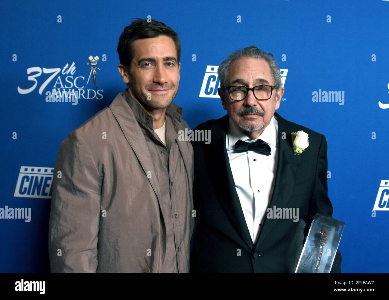 Beverly Hills, California, USA 5th March 2023 Actor Jake Gyllenhaal and ...