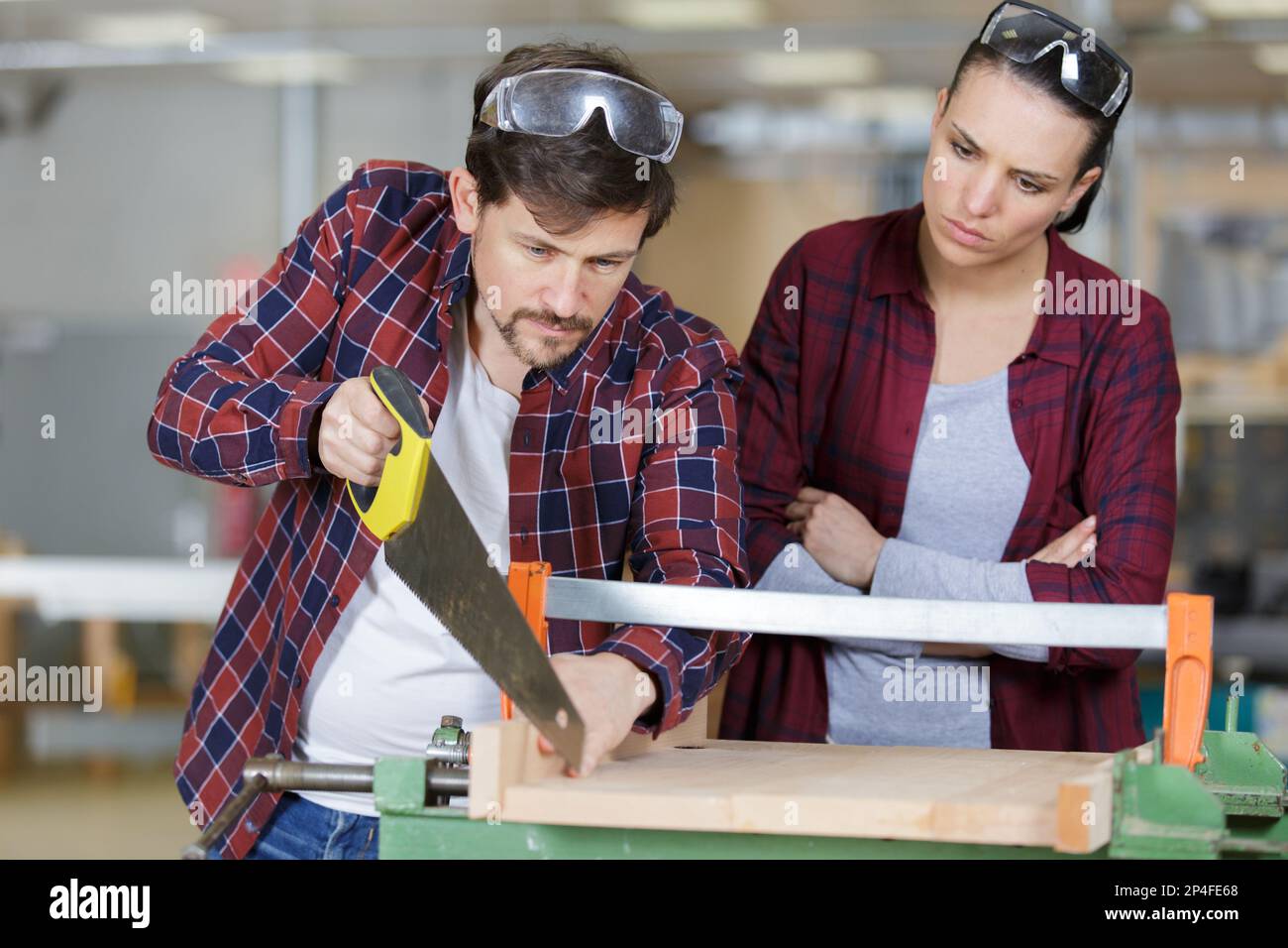 Wood sawing machines hi-res stock photography and images - Alamy