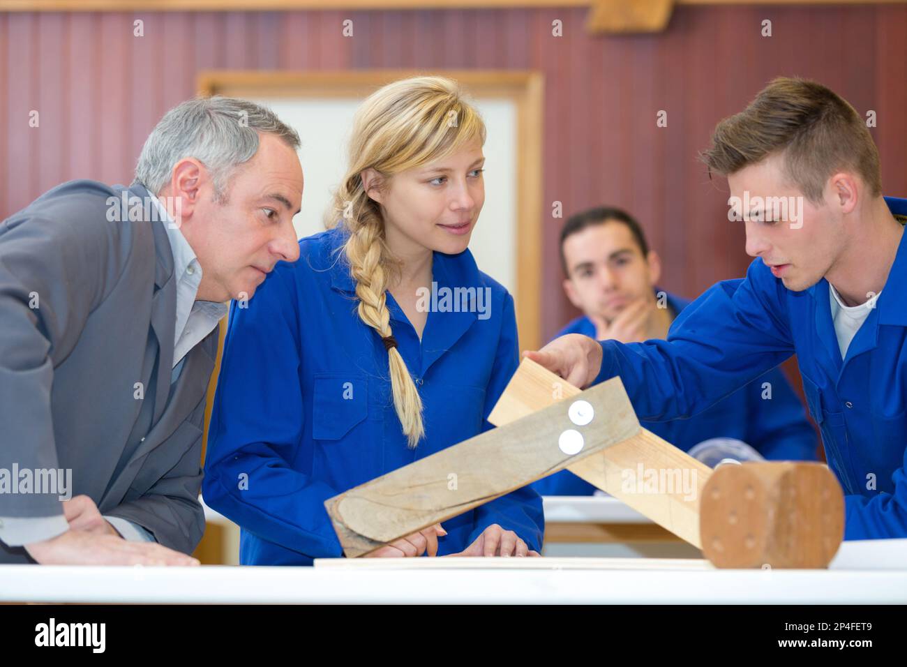 Young builder apprentice in hi-res stock photography and images - Alamy