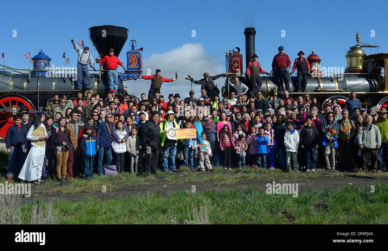 The Chinese community honored Chinese immigrants who built the ...