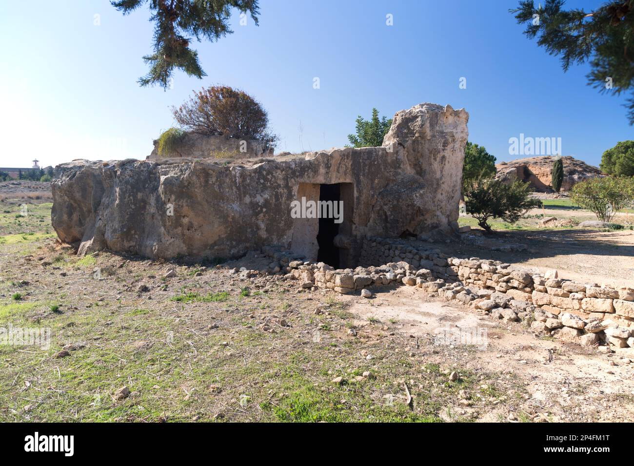 Cyprus, Pathos, the Tombs of the Kings Stock Photo - Alamy