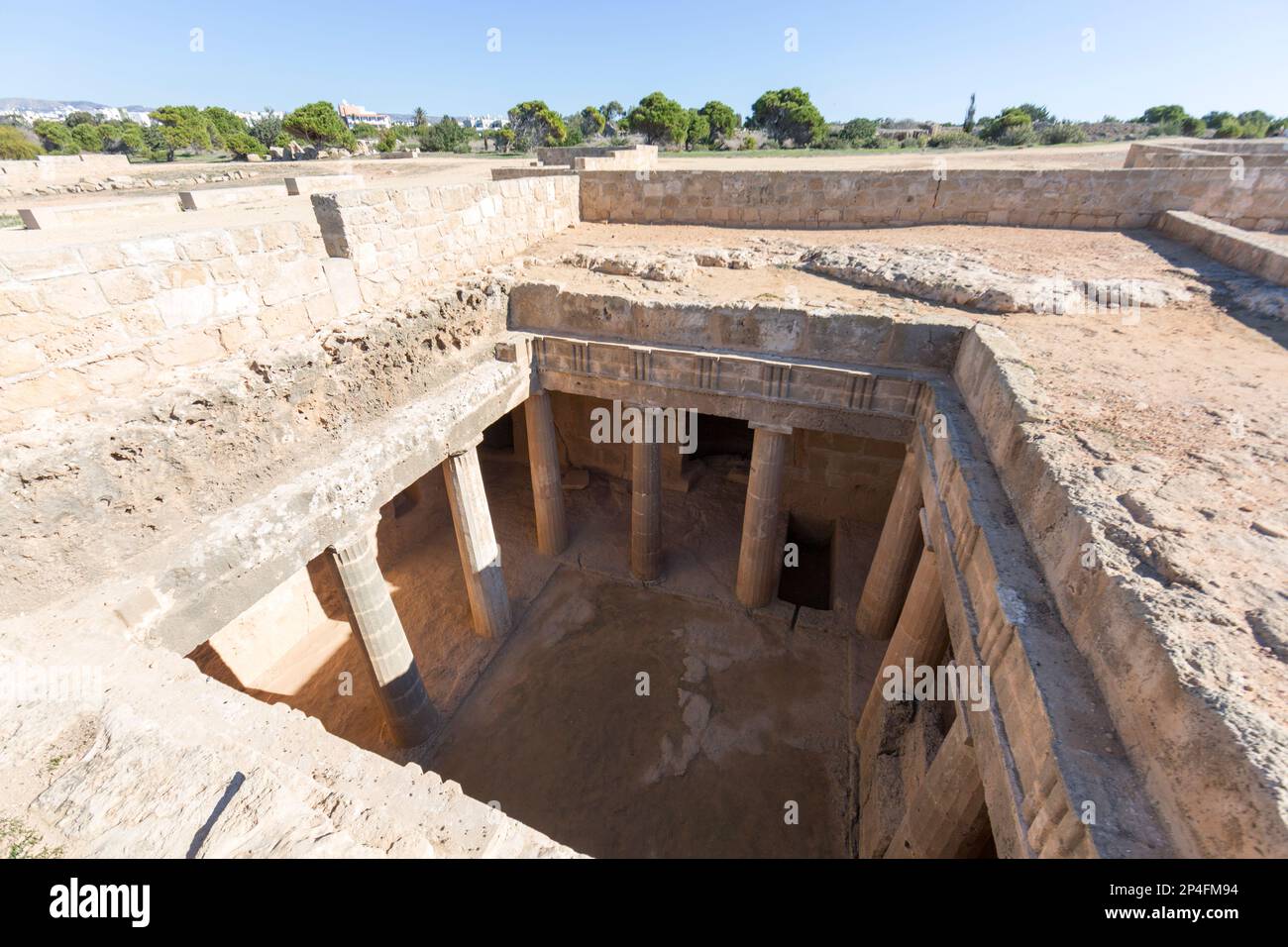 Cyprus, Pathos, the Tombs of the Kings Stock Photo - Alamy