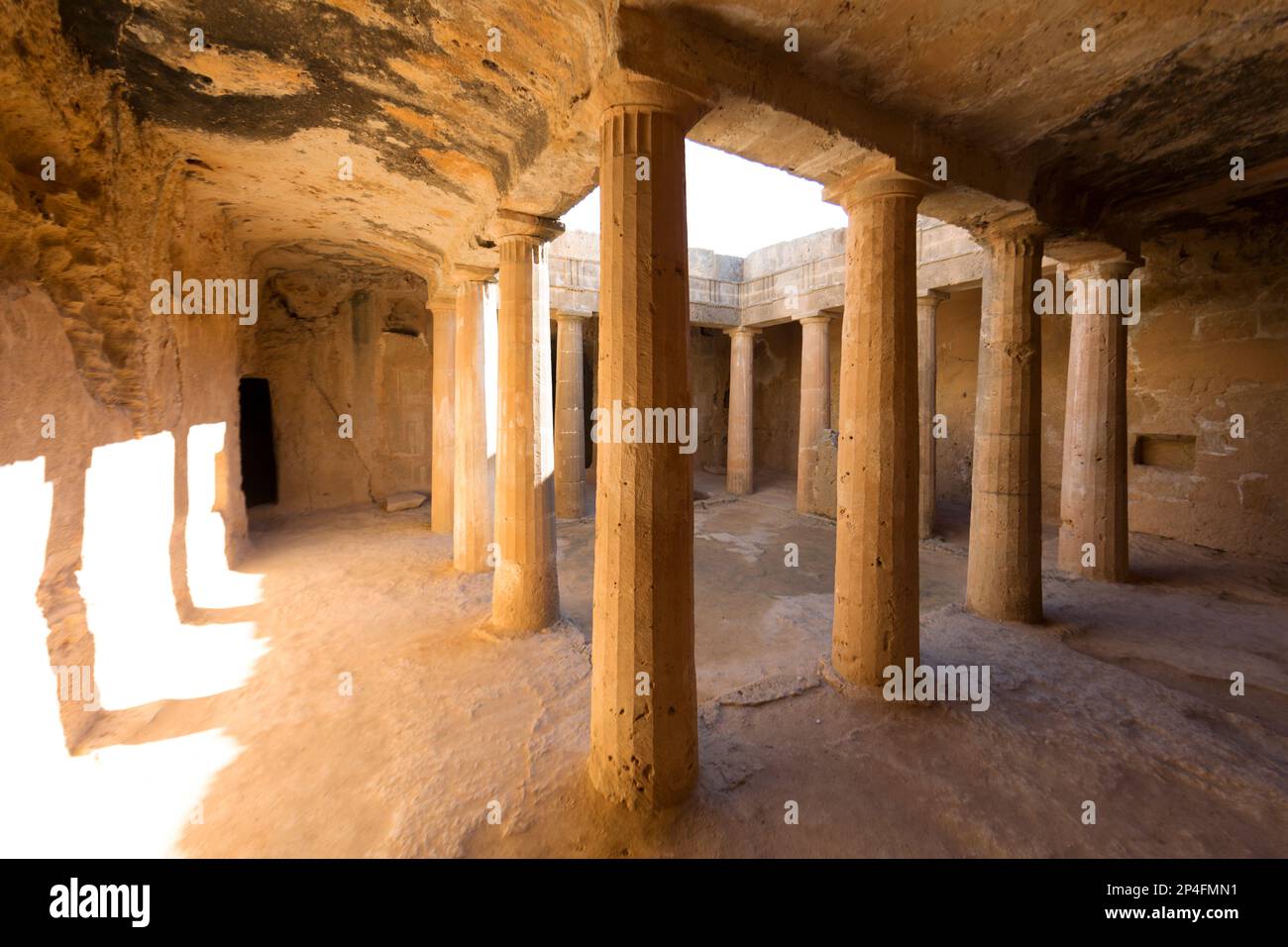 Cyprus, Pathos, the Tombs of the Kings Stock Photo - Alamy