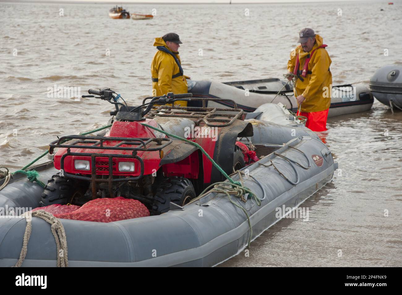 Quad bike and boat hi-res stock photography and images - Alamy