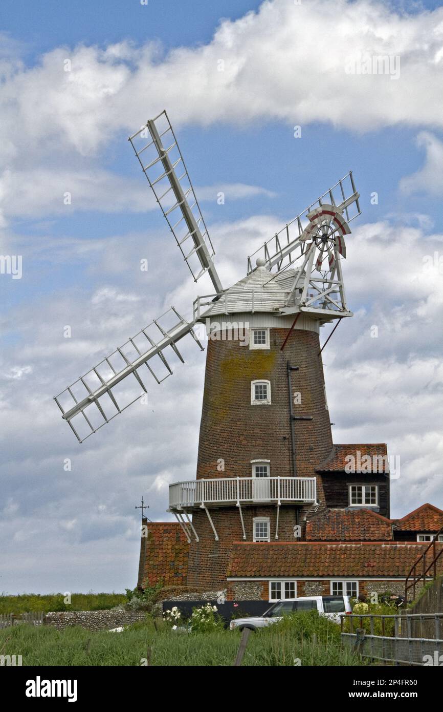 Cley Windmill dates from the early 18th Century and is a well-known ...