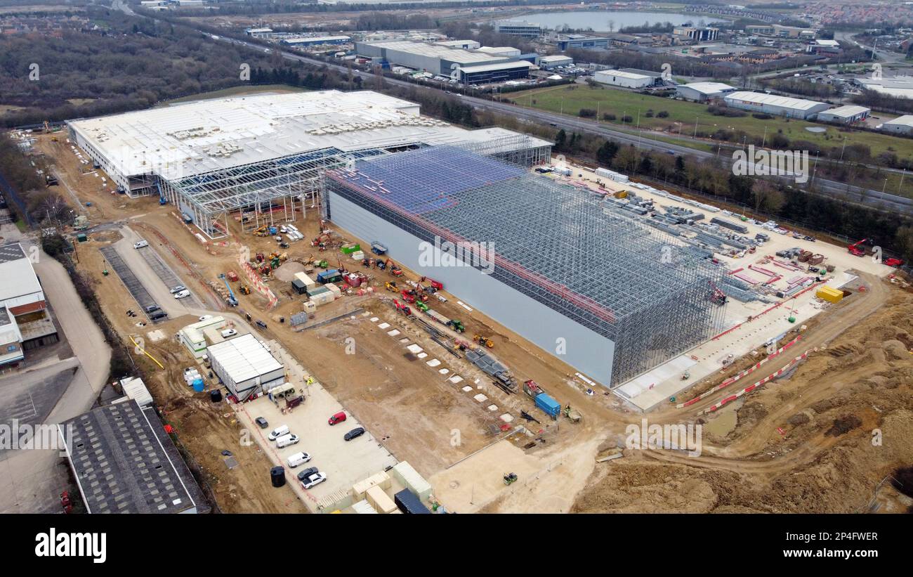 Peterborough, UK. 05th Mar, 2023. A £150 million factory for Crown ...