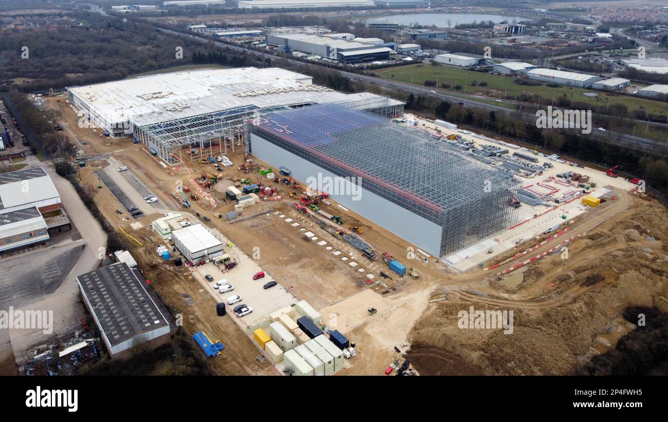 Peterborough, UK. 05th Mar, 2023. A £150 million factory for Crown ...