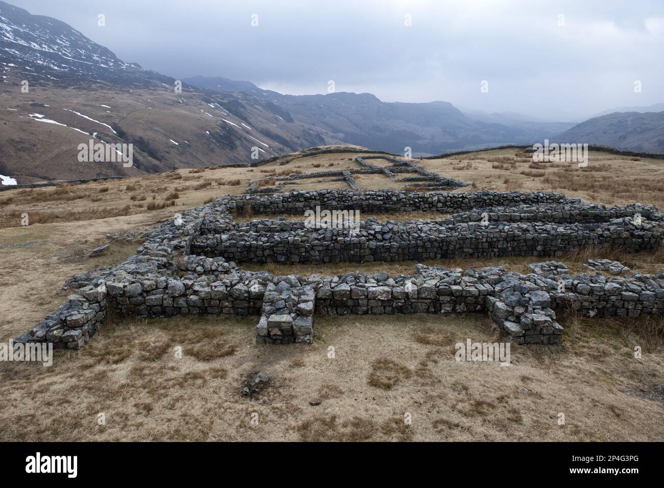 Hardknott roman fort hi-res stock photography and images - Alamy