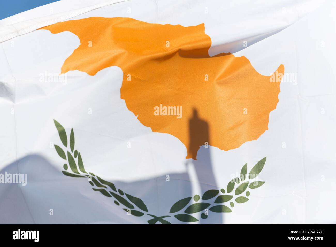 Flag of cyprus cyprus flag hi-res stock photography and images - Alamy