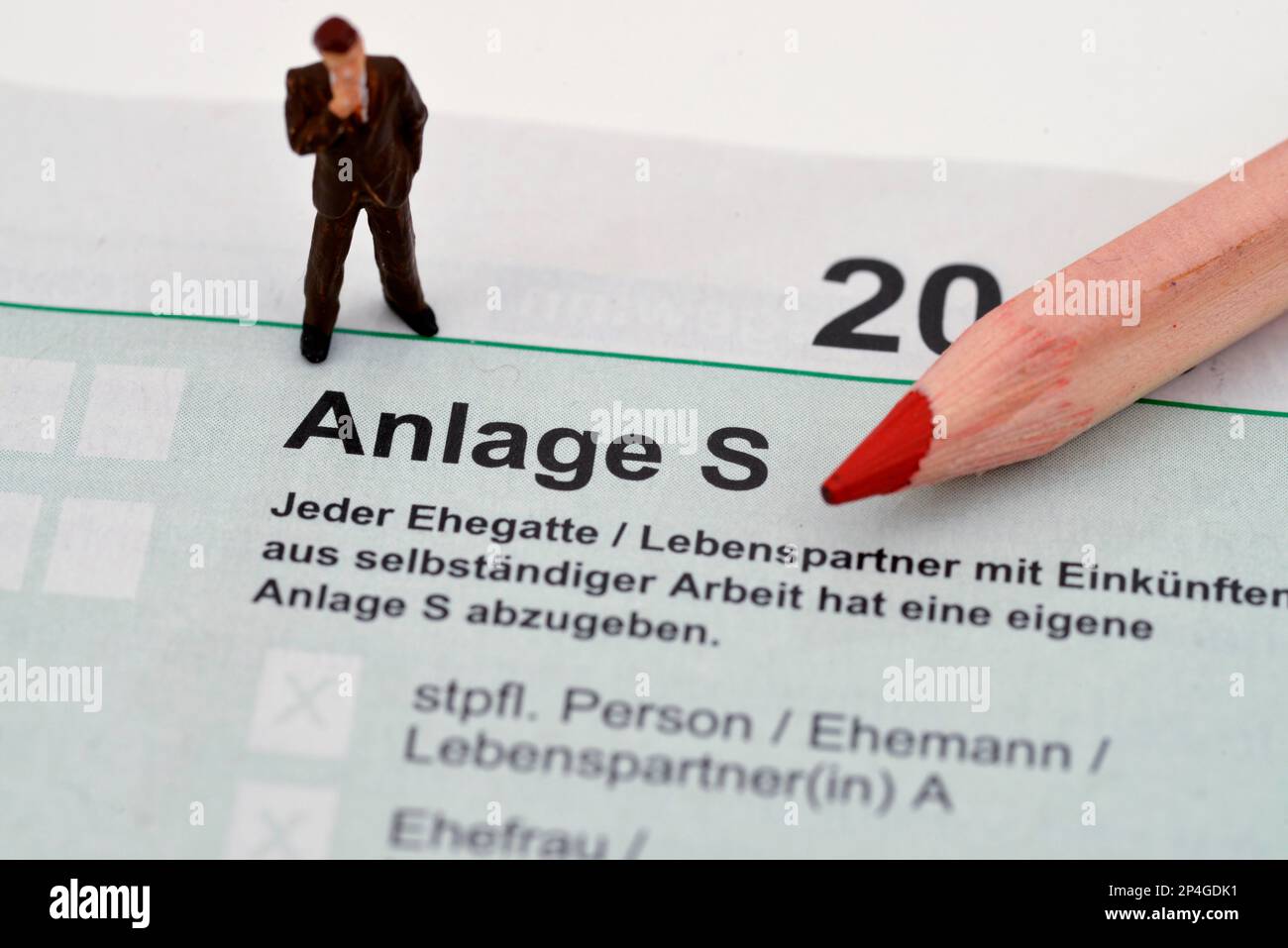 Tax declaration, Annex S Stock Photo - Alamy