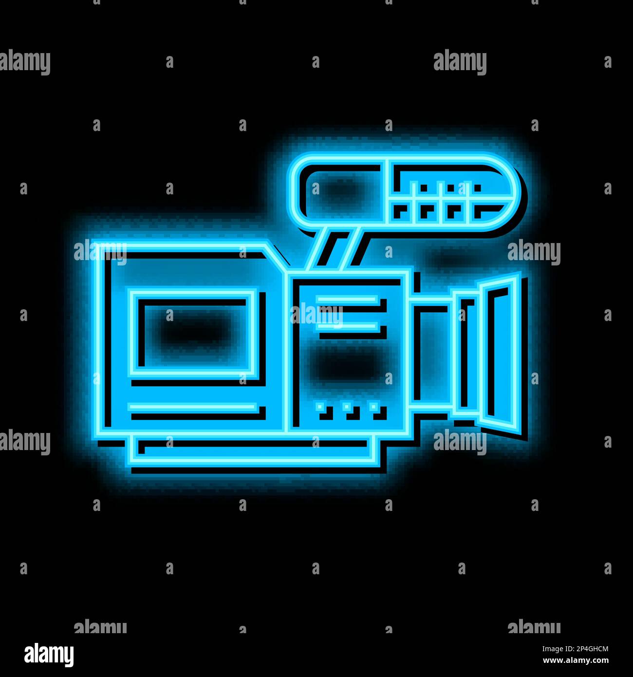 Camera spectator Stock Vector Images - Alamy