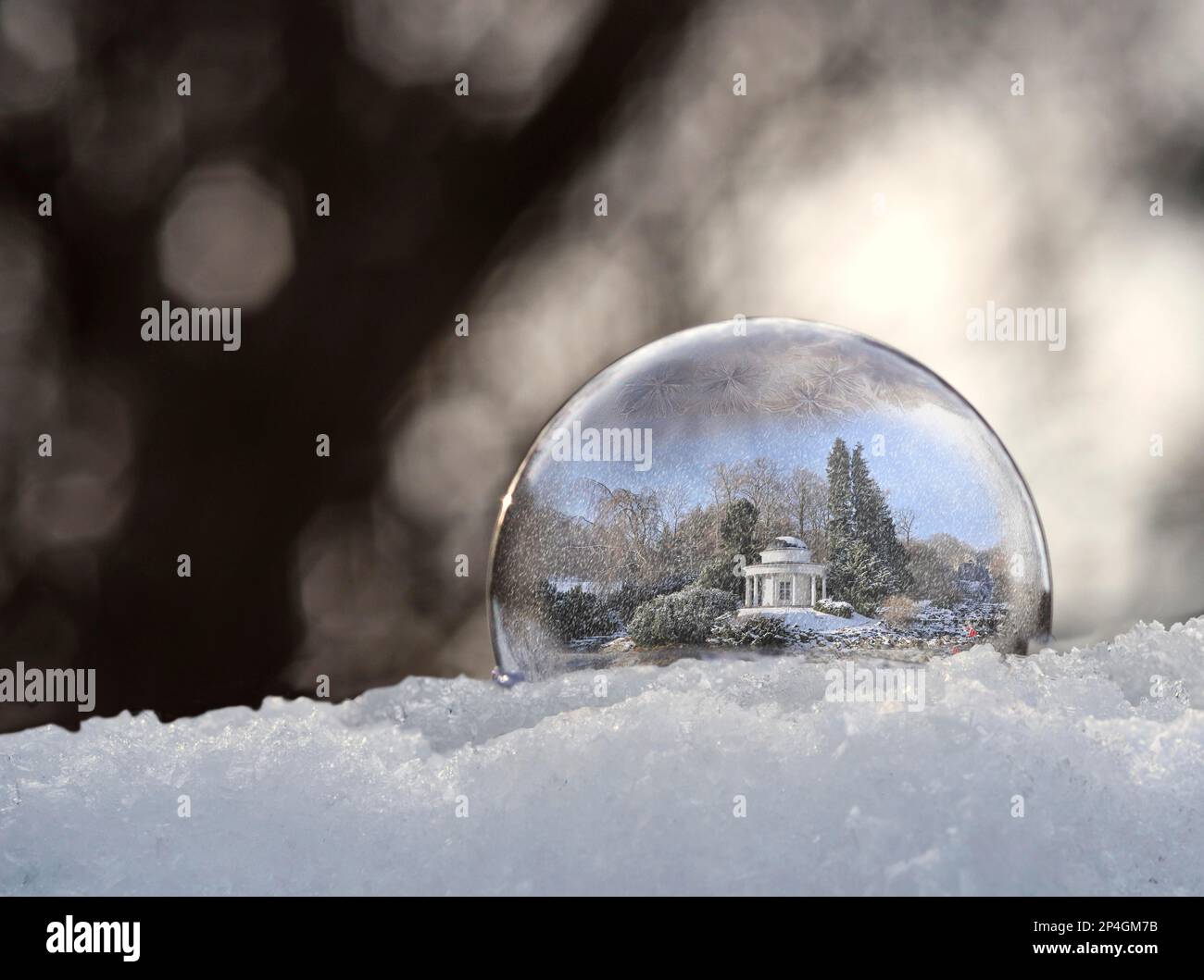 Snow globe, Apollo Temple, Unesco World Heritage Mountain Park ...