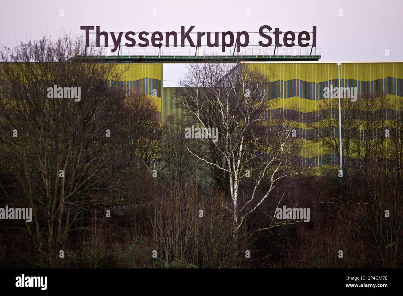 Hot strip slitting line WSA of ThyssenKrupp Steel in Beeckerwerth ...