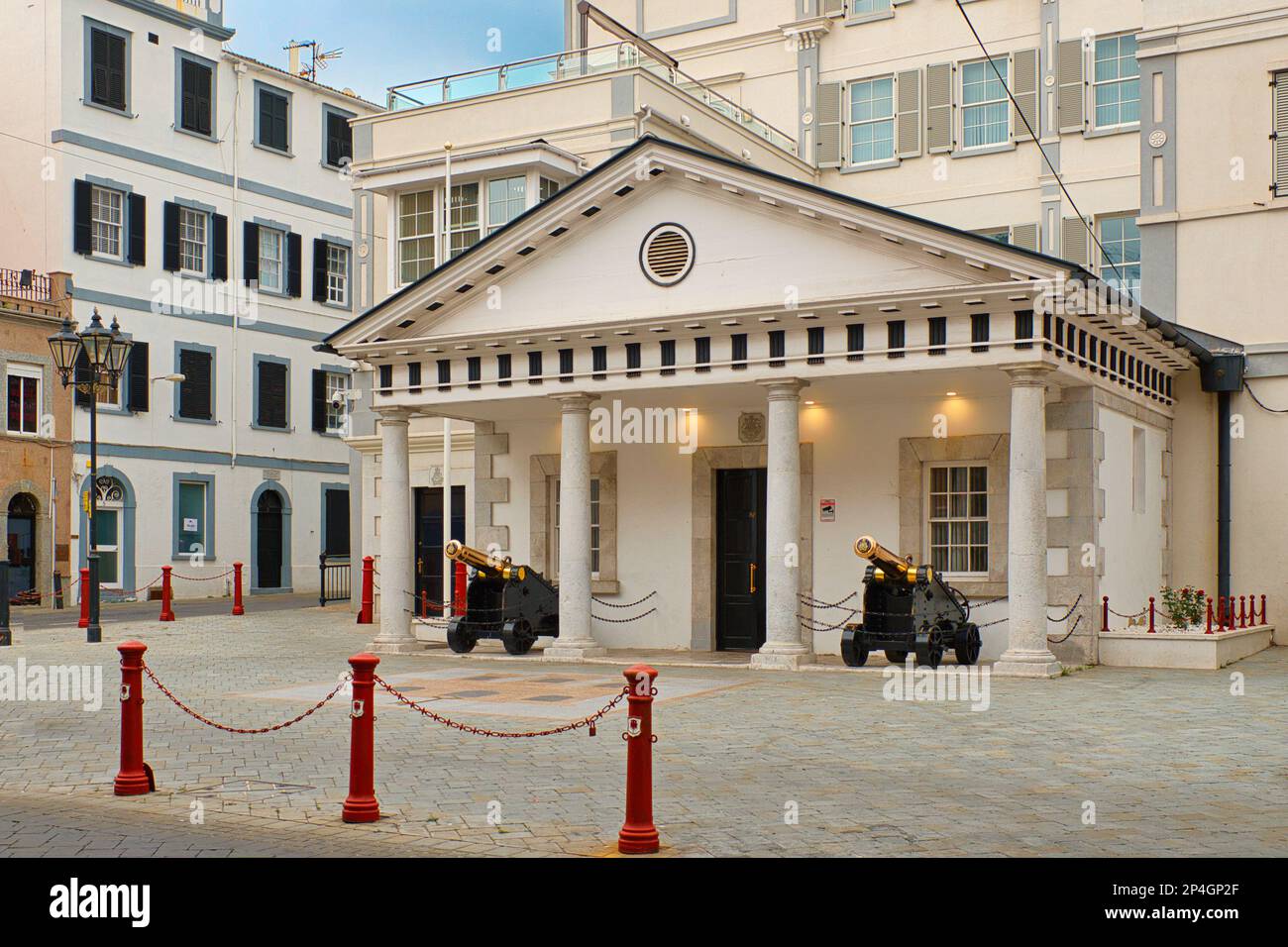 The Main Guardroom, Gibraltar Stock Photo - Alamy