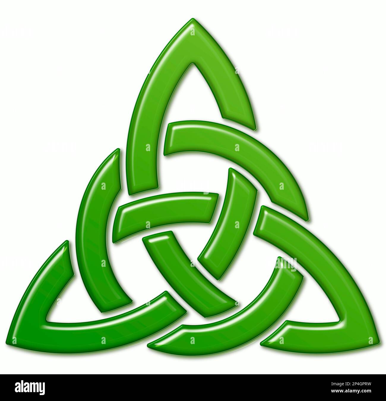 Symbol made with Celtic knots to use in designs for St. Patrick's Day ...